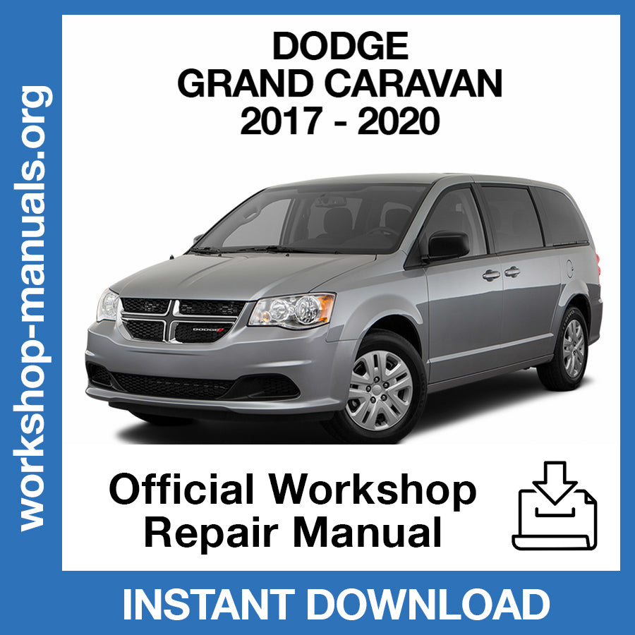 Dodge Grand Caravan (2017-2020) Official Workshop Repair Manual ...