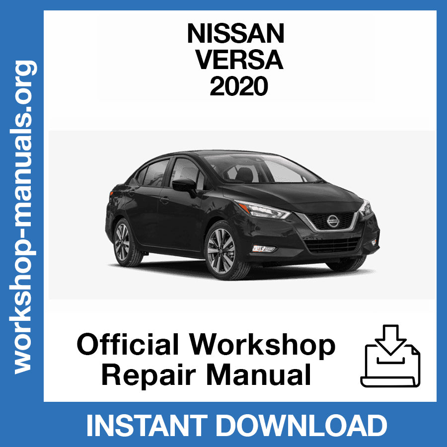 Nissan Versa (2020) Official Workshop Repair Manual – Workshop-Manuals